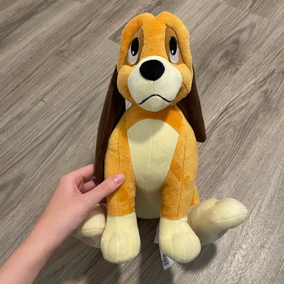 Disney | Toys | Disneys The Fox And The Hound Copper Plush | Poshmark